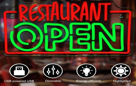 Restaurant Open Sign - LITA SIGN