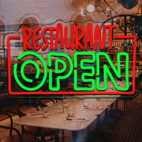 Restaurant Open Sign - LITA SIGN