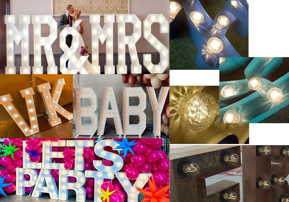 5ft Marquee Letters - LITASIGN