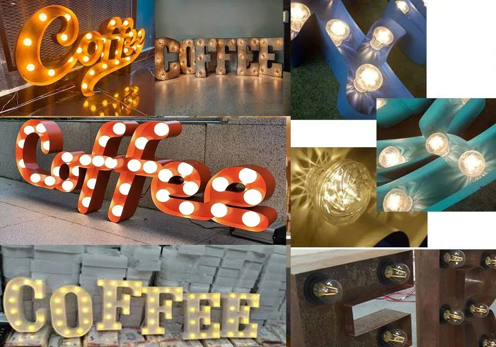 Coffee Marquee Sign - LITASIGN
