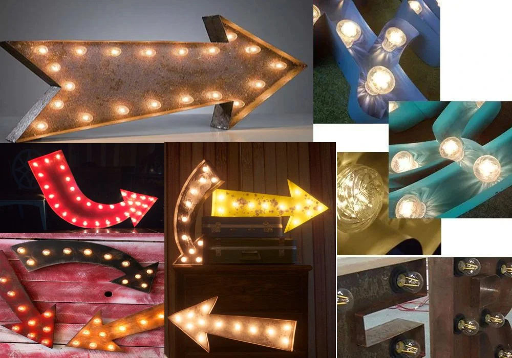 Marquee Arrow Sign - LITASIGN