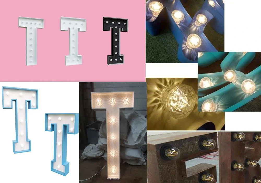 Marquee Letter T - LITASIGN