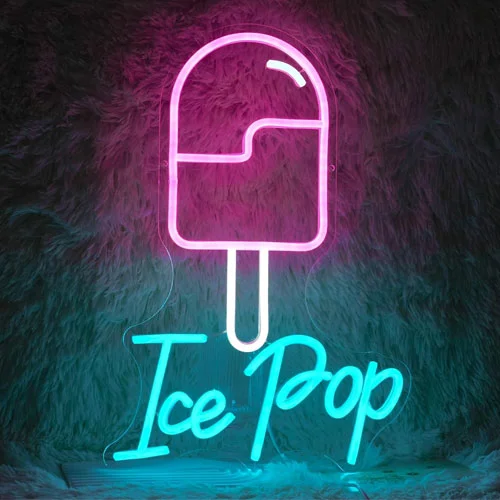 Popsicle Neon Sign - LITA SIGN