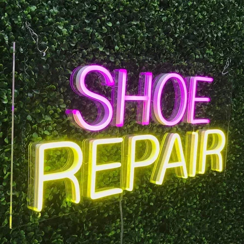 Shoe Repair Neon Sign - LITA SIGN