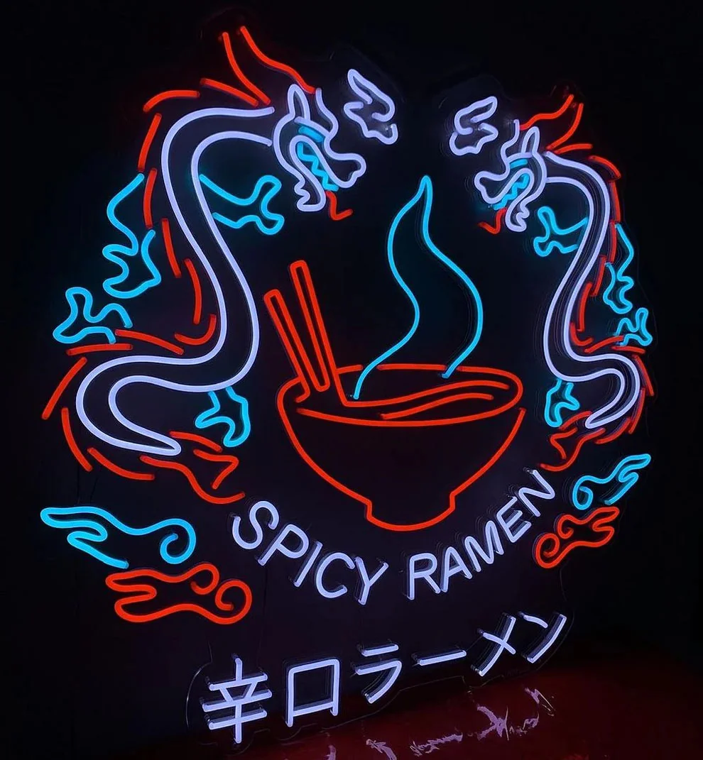 Spicy Ramen Neon Sign - LITA SIGN