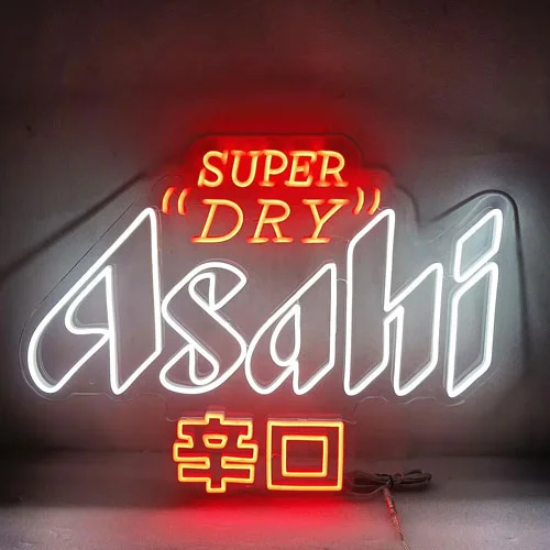 아사히 네온 사인 - 리타 사인