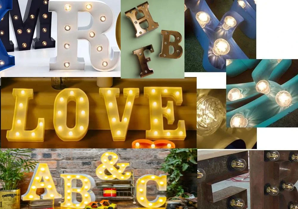 Mini Marquee Letters - LITASIGN