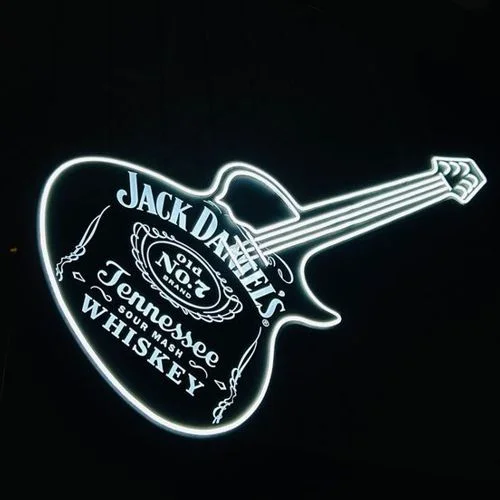 Jack Daniels Neon Guitar Sign - LITA SIGN