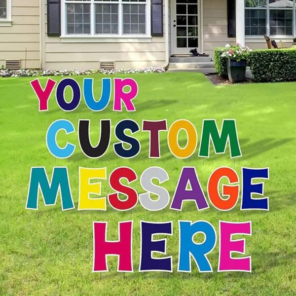 Custom Yard Letters | LITA SIGN