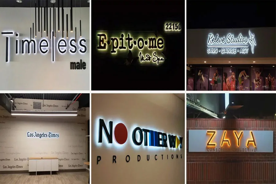 Backlit Lobby Signs | LITA SIGN