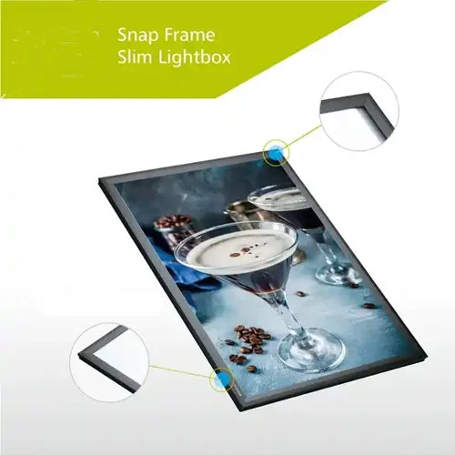 Slim Lightbox Displays | Modern LED Signage | LITA SIGN