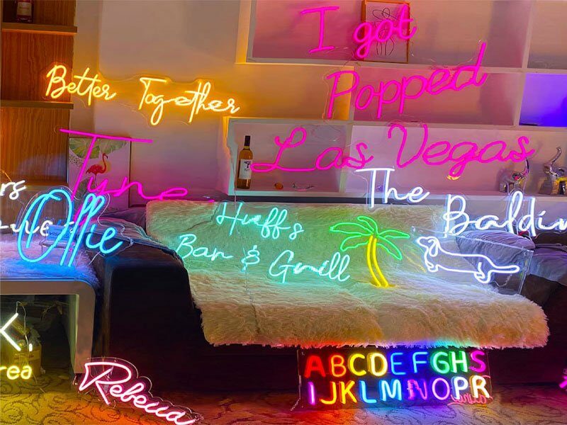 Custom Home Neon Sign - LITA SIGN