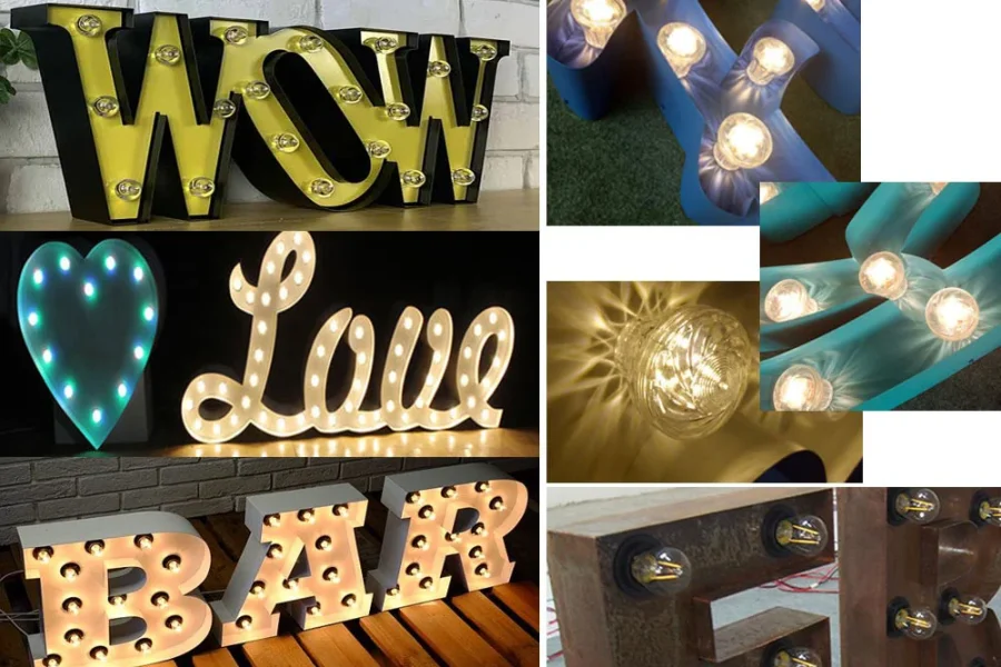 Small Marquee Letters for Stylish Events - LITASIGN