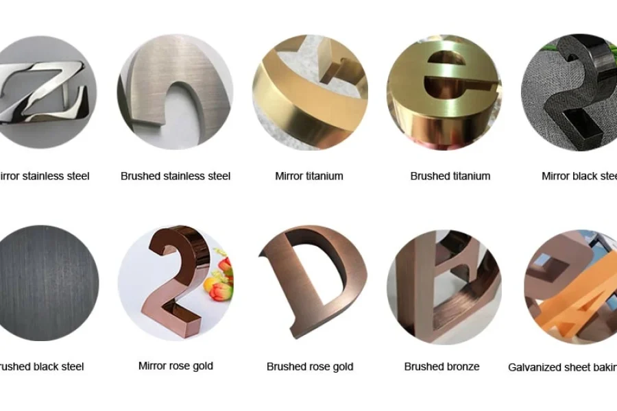 Custom Metal Letters